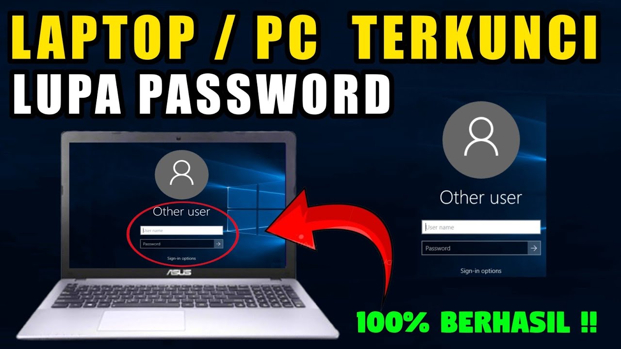 Cara Mengatasi LAPTOP Lupa Password Terbaru 2025 | How to Reset Password when Login to Windows ...