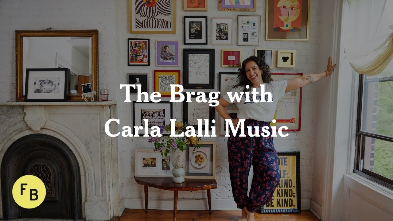 Behind the brag wall with Carla Lalli Music - YouTube