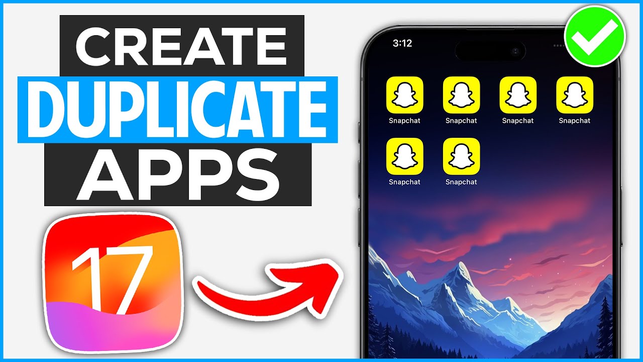 How to Have Duplicate Apps in iPhone iOS 17 | Make Dual Apps on iPhone ...