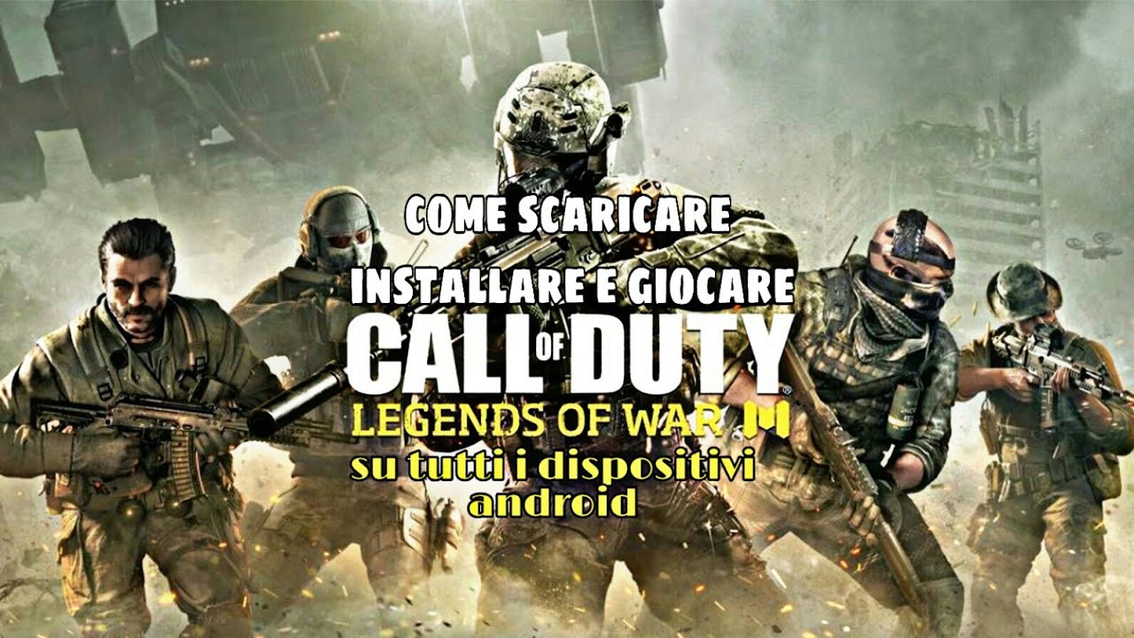 Come Scaricare Installare e Giocare a Call Of Duty Legends Of War PER ...
