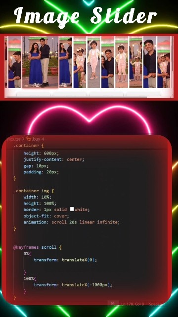 Image Slider Using Css Css Animation Html Tutorial Css3 Html