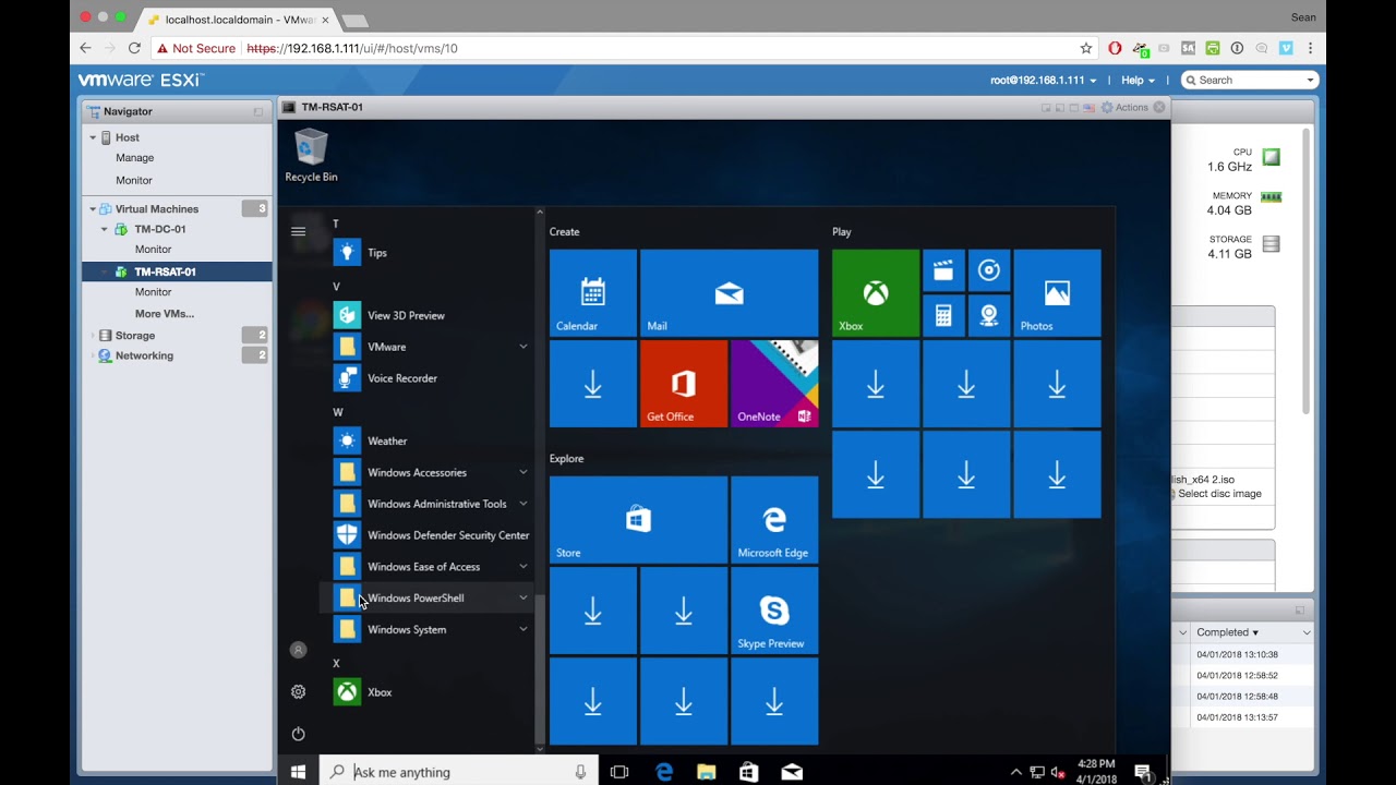 Windows 10 Remote Administration - YouTube