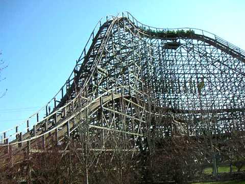 Timber Terror Off-Ride 1 - 2008 Season - Silverwood Theme Park - YouTube