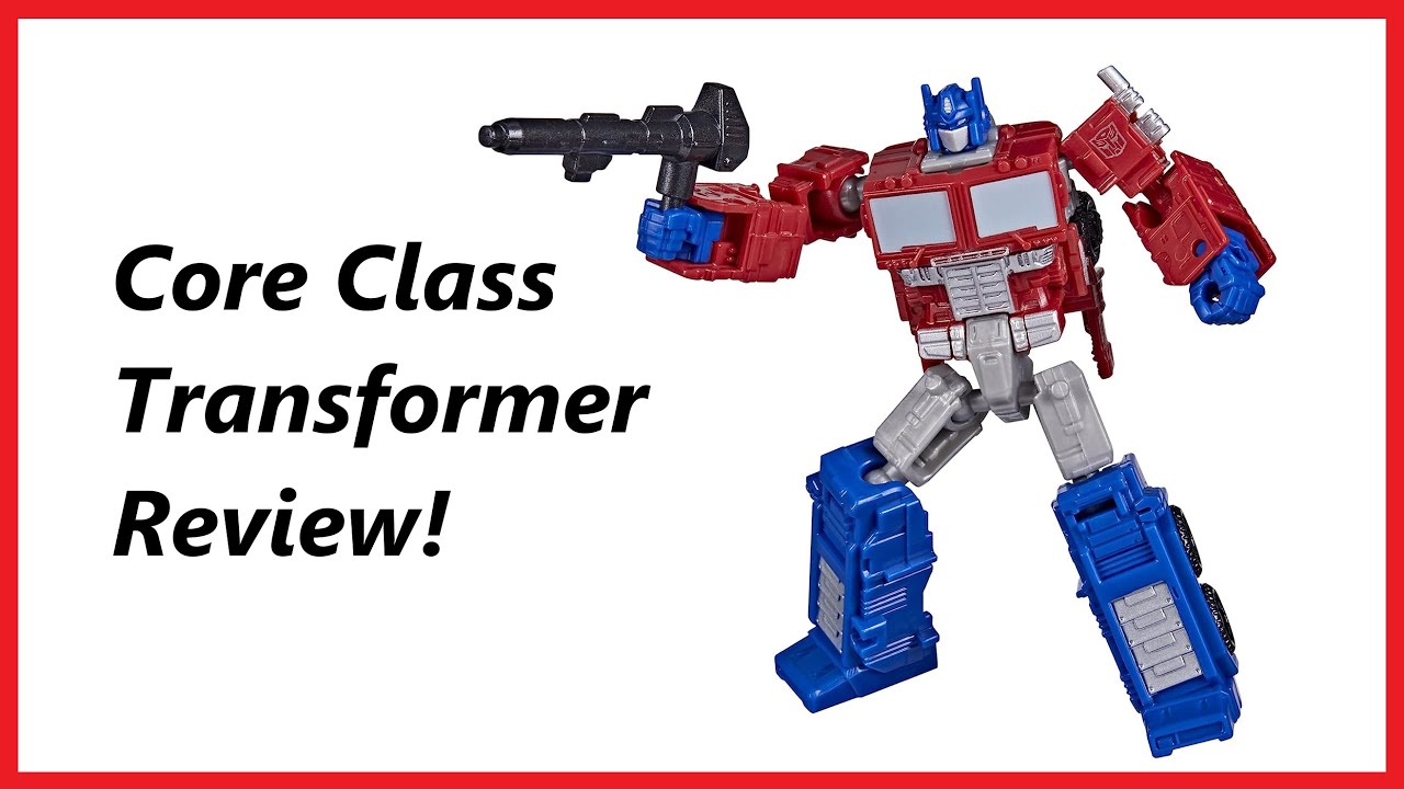 Optimus Prime Core Class Transformers Review Kingdom Legacy - YouTube