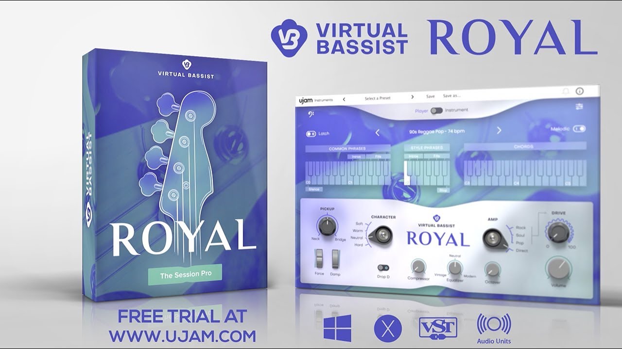 UJAM Instruments presents: Virtual Bassist ROYAL - YouTube