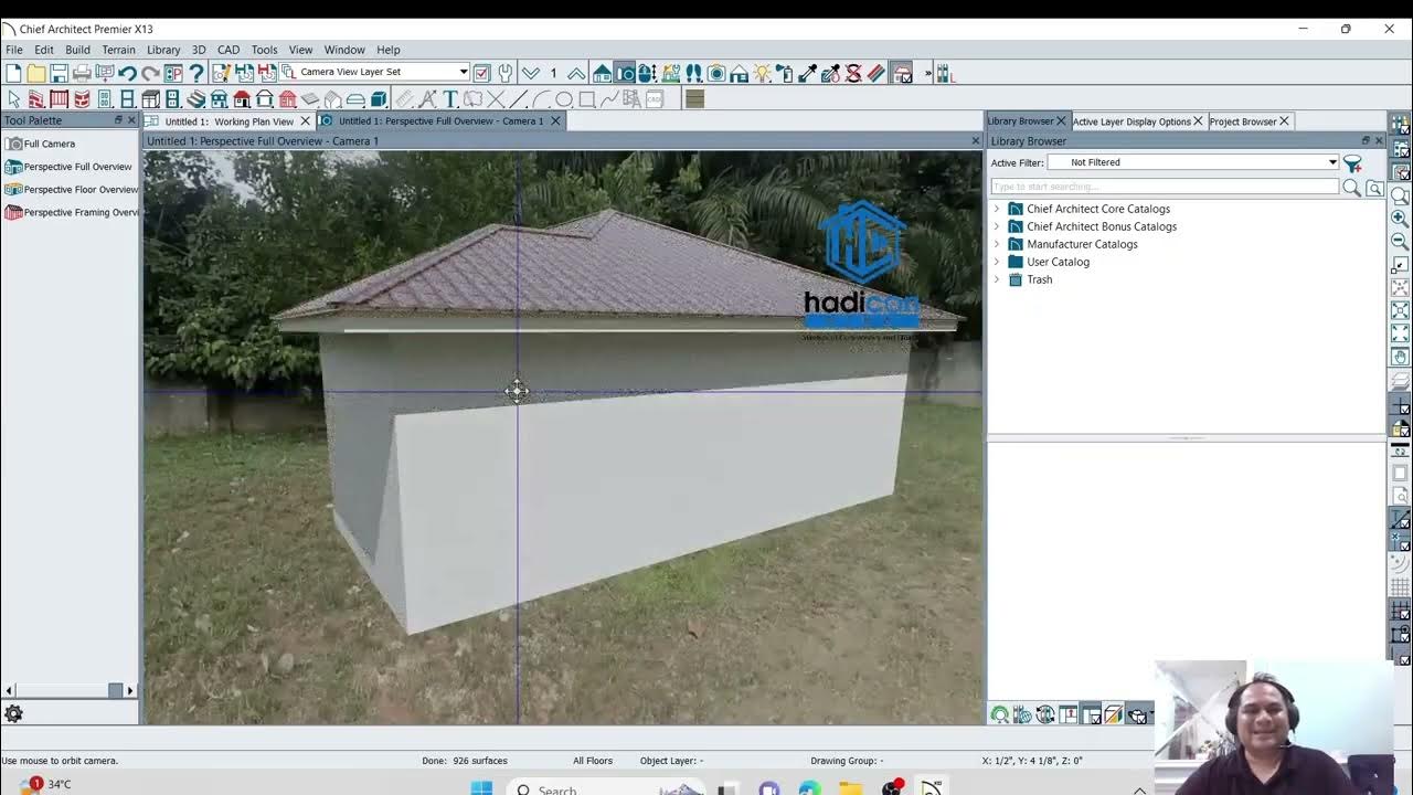 Wall dalam Chief Architect - YouTube