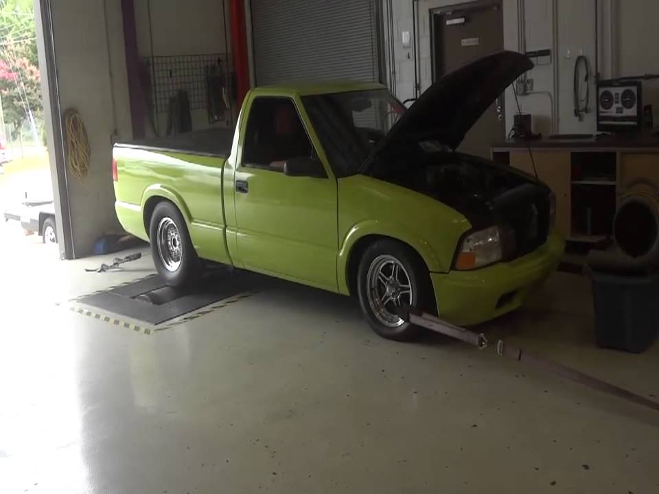 supercharger ls1 6.0 s10 dyno - YouTube