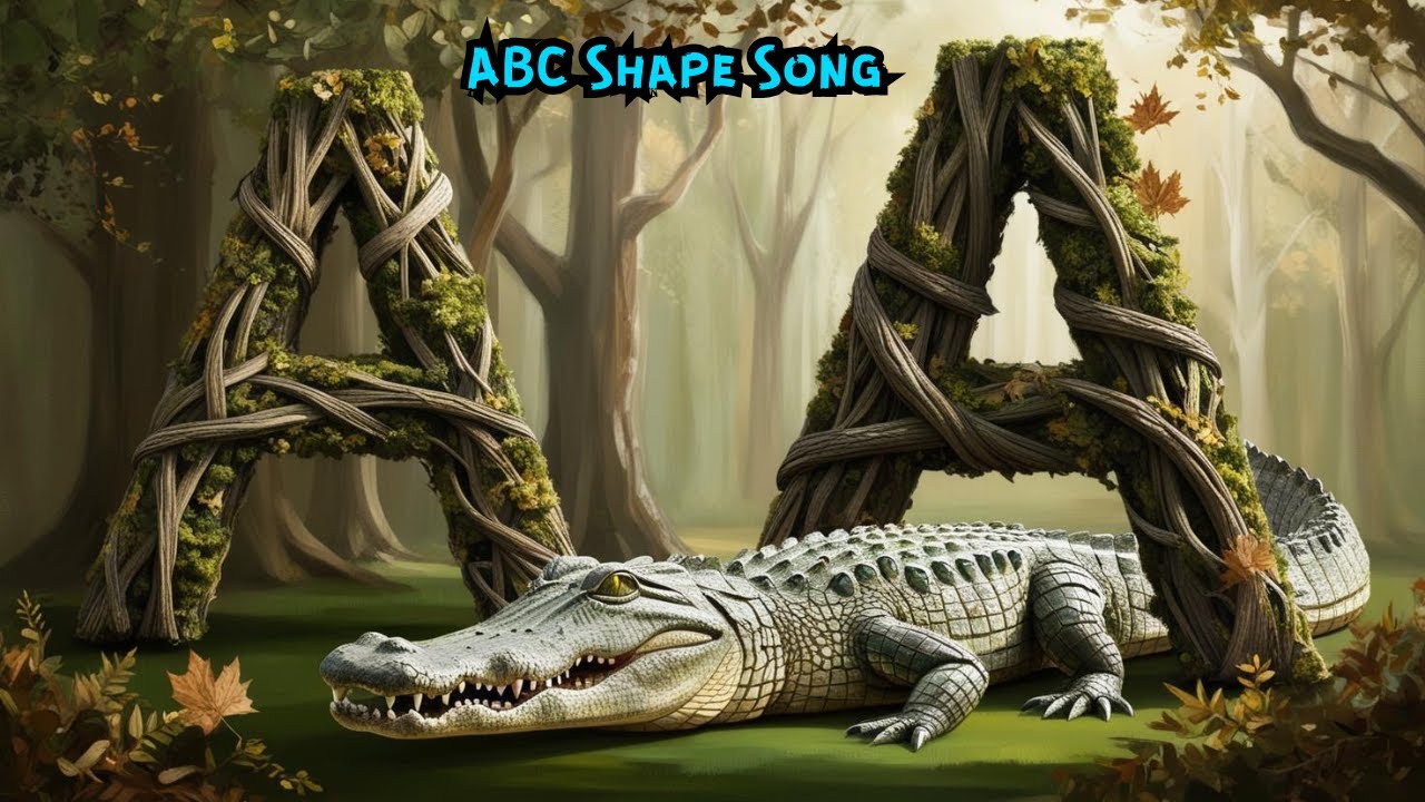 ABC Shape Song for Kids | Fun Alphabet Made with Objects and Examples ...