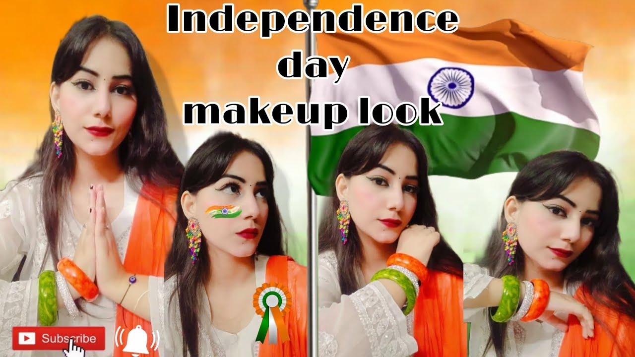 independence day makeup look 💕🇮🇳#viral #trending #makeup # ...