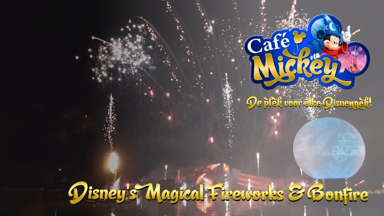 [2016] Disney's Magical Fireworks & Bonfire - Disneyland Paris - YouTube
