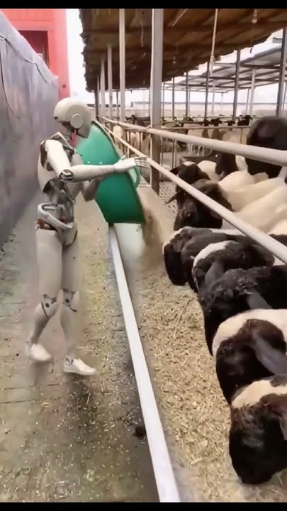 Robo-Farmer: How This High-Tech Robot is Revolutionizing Cattle Feeding ...
