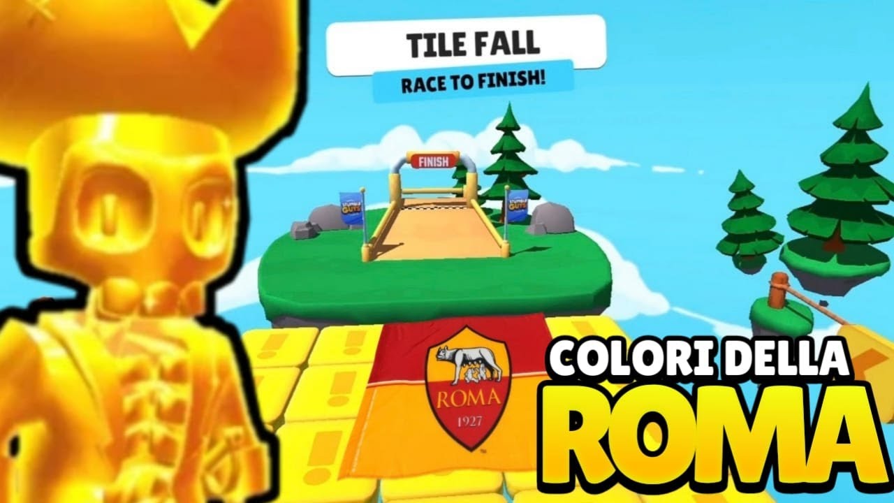 Non toccare i colori della Roma su Stumble Guys #stumbleguys # ...