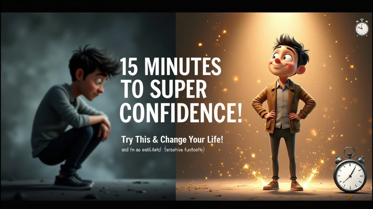 15 Minutes to UNSTOPPABLE Confidence! Try This & Watch Your Life Change ...