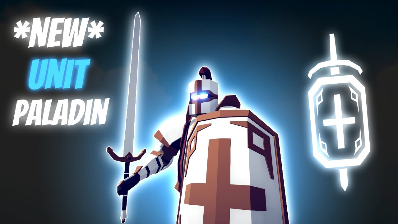 *NEW* PALADIN VANQUISHES ALL UNITS IN TABS | Totally Accurate Battle ...