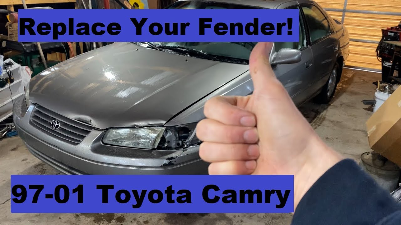 How to Change Fender Toyota Camry 96 97 98 99 00 01 1996 1997 1998 1999 ...