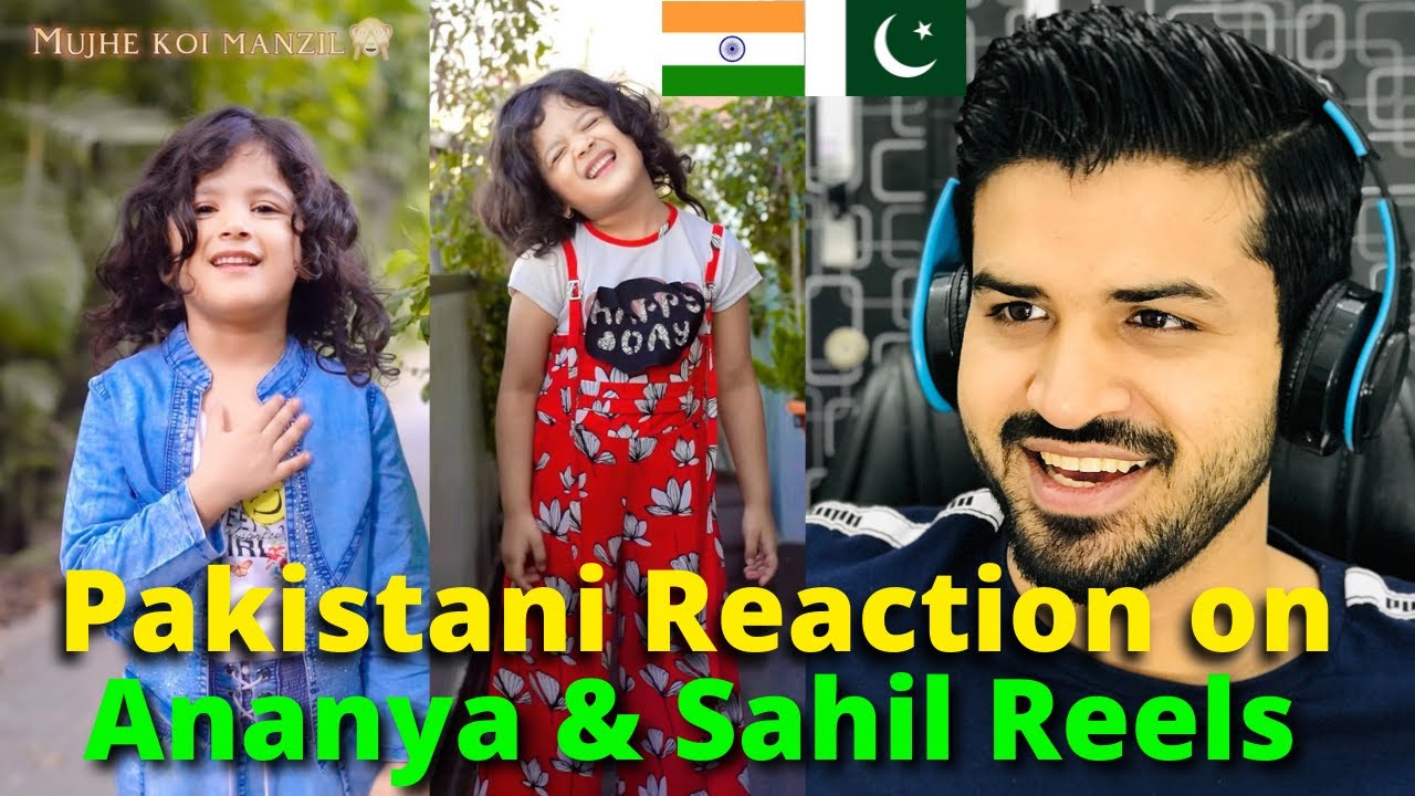 Pakistani React on Ananya Gambhir & Sahil Shayari with Song Reels ...