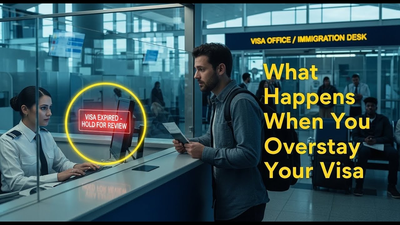 What Happens When You OVERSTAY Your Visa - YouTube