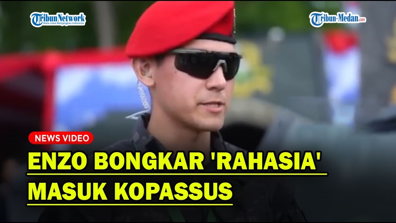 LETDA ENZO ALLIE Bongkar 'RAHASIA' Masuk Kopassus, Ternyata - YouTube