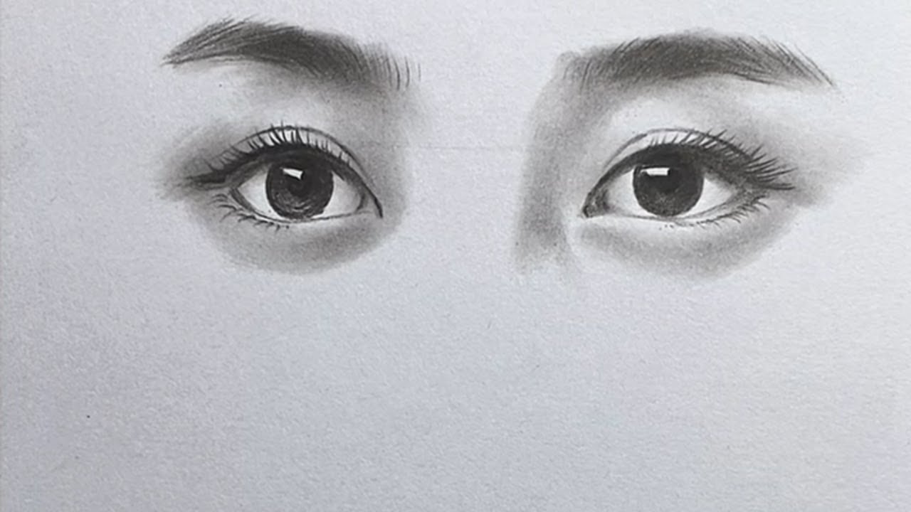 Easy Way To Draw A Realistic Eye with Teardrop Step by Step for ...