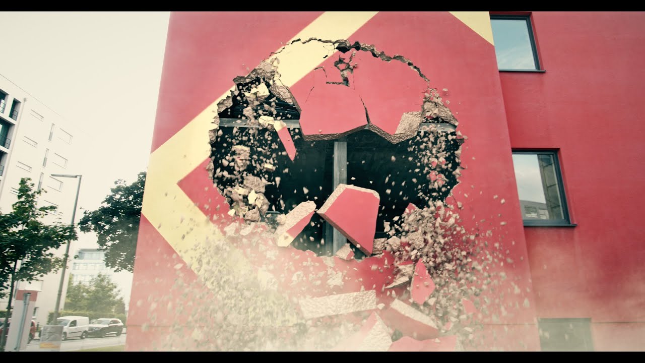 Blender VFX | MBG CORE inspired Wall Destruction | RBDLab Addon ...