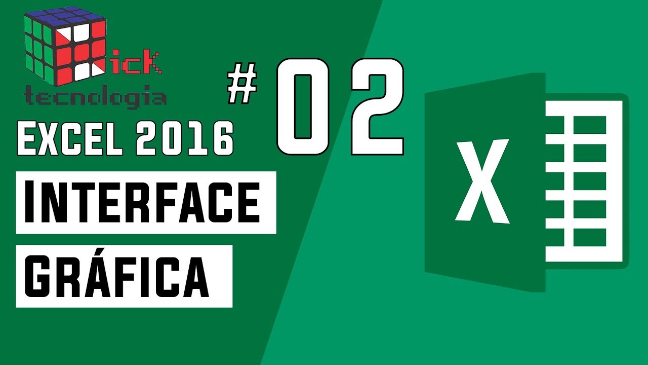 Aula#02 Excel 2016 - Interface gráfica e atalhos. - YouTube