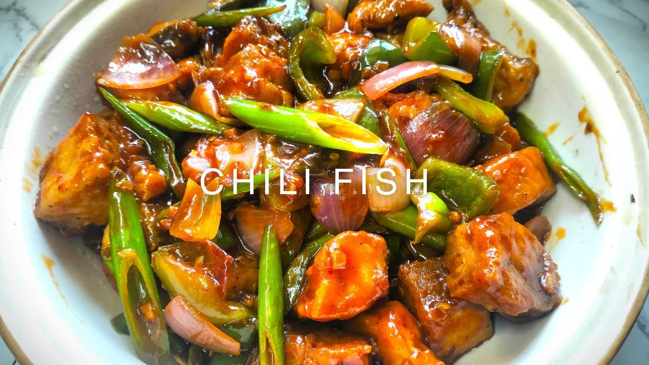 Chili Fish Recipe | Indo-Chinese Style Fish Starter | Easy & Spicy Fish ...