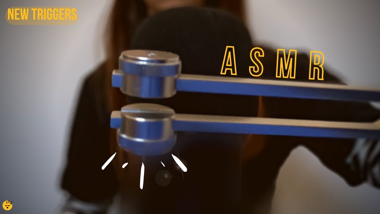 ASMR VIBRATIONS | Tuning Fork BRAIN MELTING for Meditation & Deep Relaxation New Trigger No ...