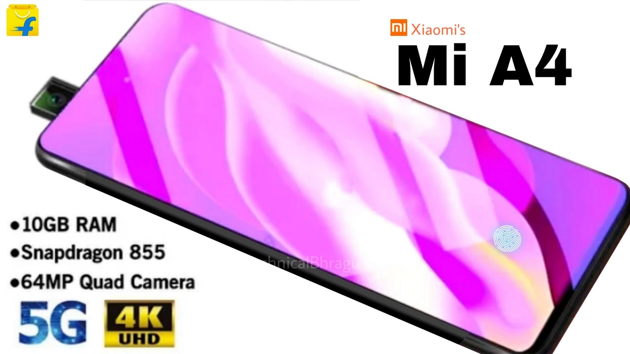 Xiaomi Mi A4 5G 32MP Popup Selfie, SD720G Soc! | Price & Launch date ...