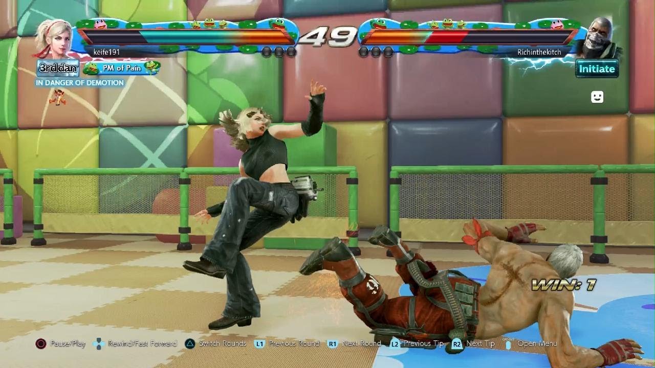 TEKKEN 7 lydia practice - YouTube