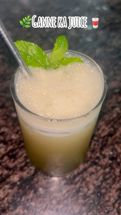 Homemade ganne ka juice🌿 without sugarcane🥤🧊#shorts #ytshorts #youtubeshorts #shortvideo - YouTube