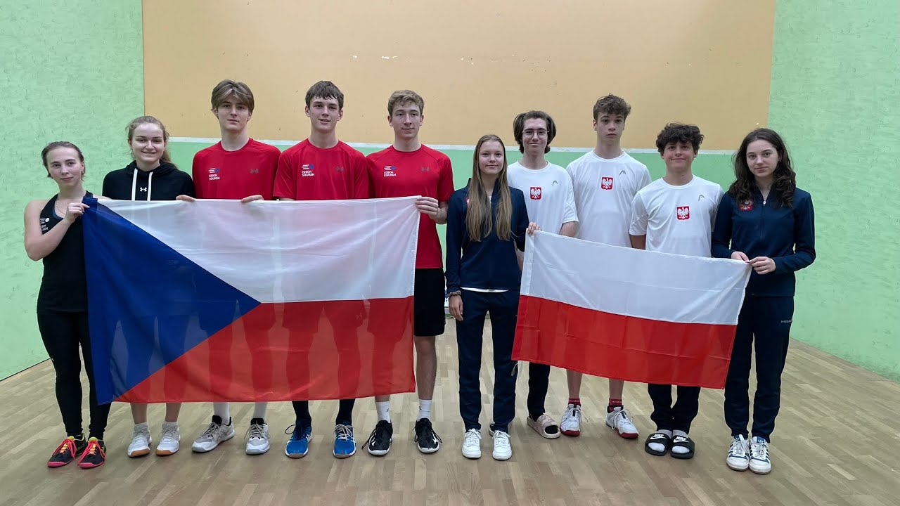 Czech Republic vs Poland - ESF European Mixed Teams U17 Squash ...