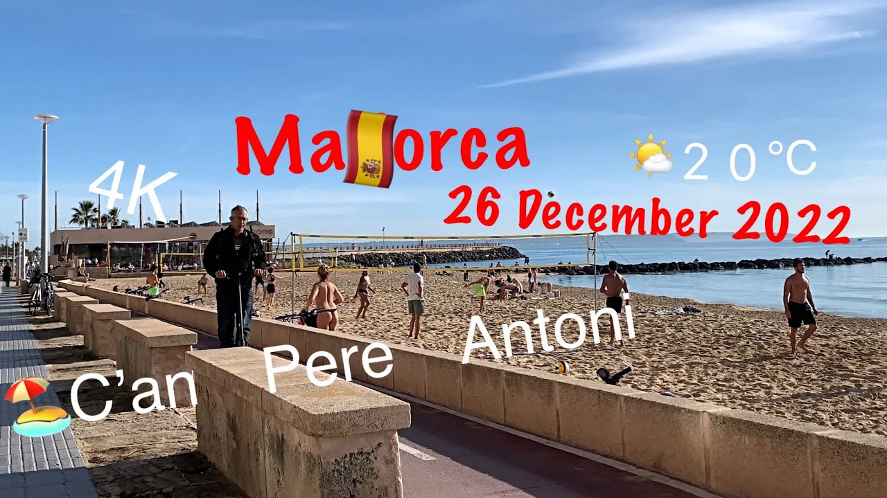 Unbelievable Beach Vacation: Palma de Mallorca in December!? - YouTube