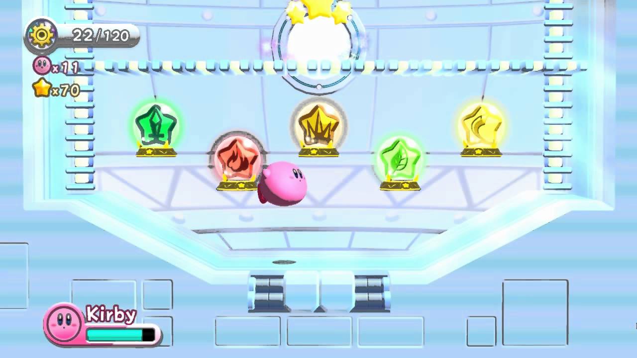 Kirby's Return to Dreamland Wii - Copy abilities room 1 - YouTube