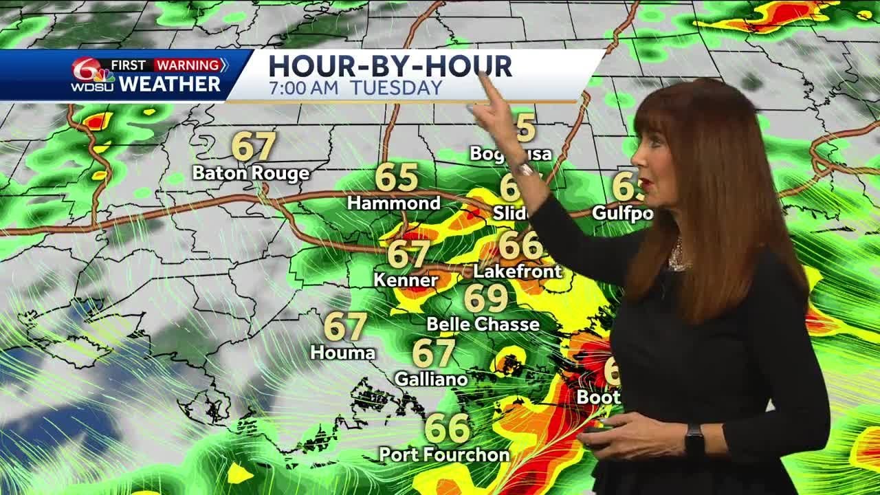 Tracking more rain tonight and the potential for more heavy rain on ...