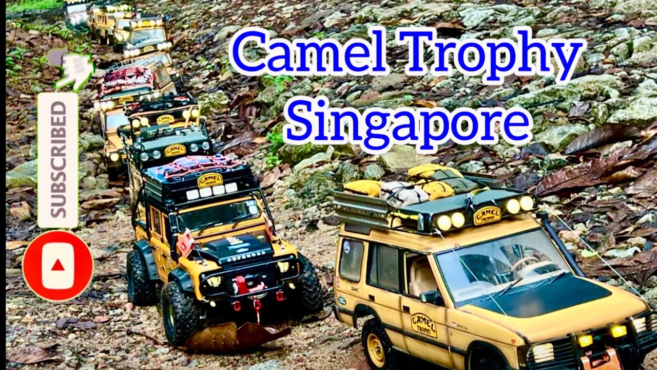 D90 D110 Discovery Camel Trophy Singapore Fun Crawling @ Rifle Range ...