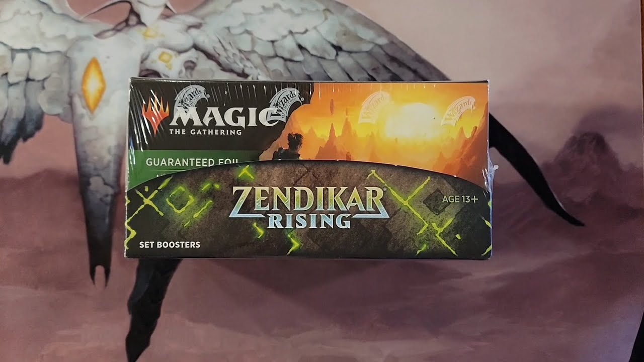 Zendikar Rising Set Box 2 of 2 for a Patreon - whoa, the pulls just ...
