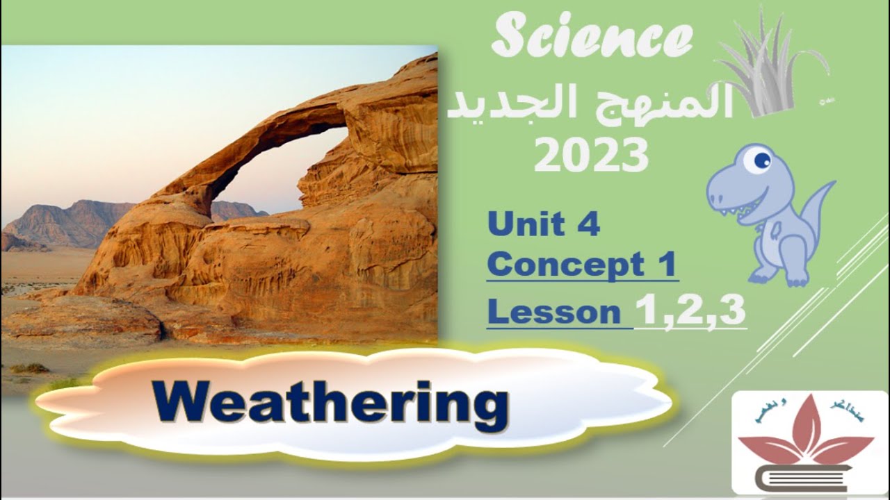 #Weathering lesson 1,2,3 #UNIT_4_CONCEPT 1 - YouTube