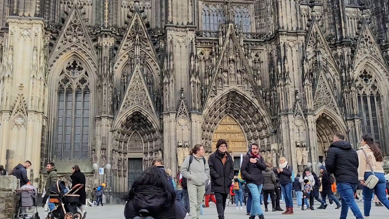 EXPLORE GERMANY 🇩🇪🇩🇪The Cologne Dome Cathedral Church theTop Tourist ...