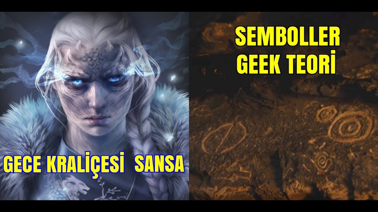 Night Queen Sansa // Mağaradaki Semboller // Game Of Thrones Teori ...