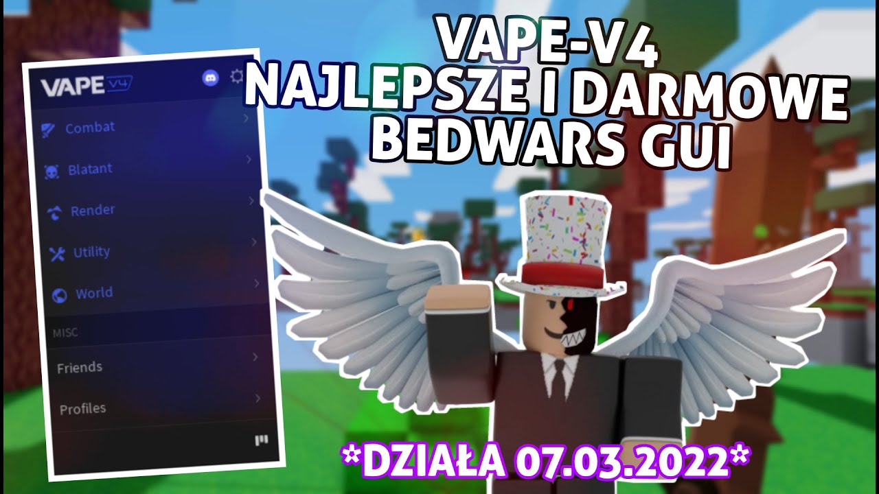 [VAPE-V4] NAJLEPSZE I DARMOWE GUI DO BEDWARS W 2022! *SKRYPT W OPISIE ...