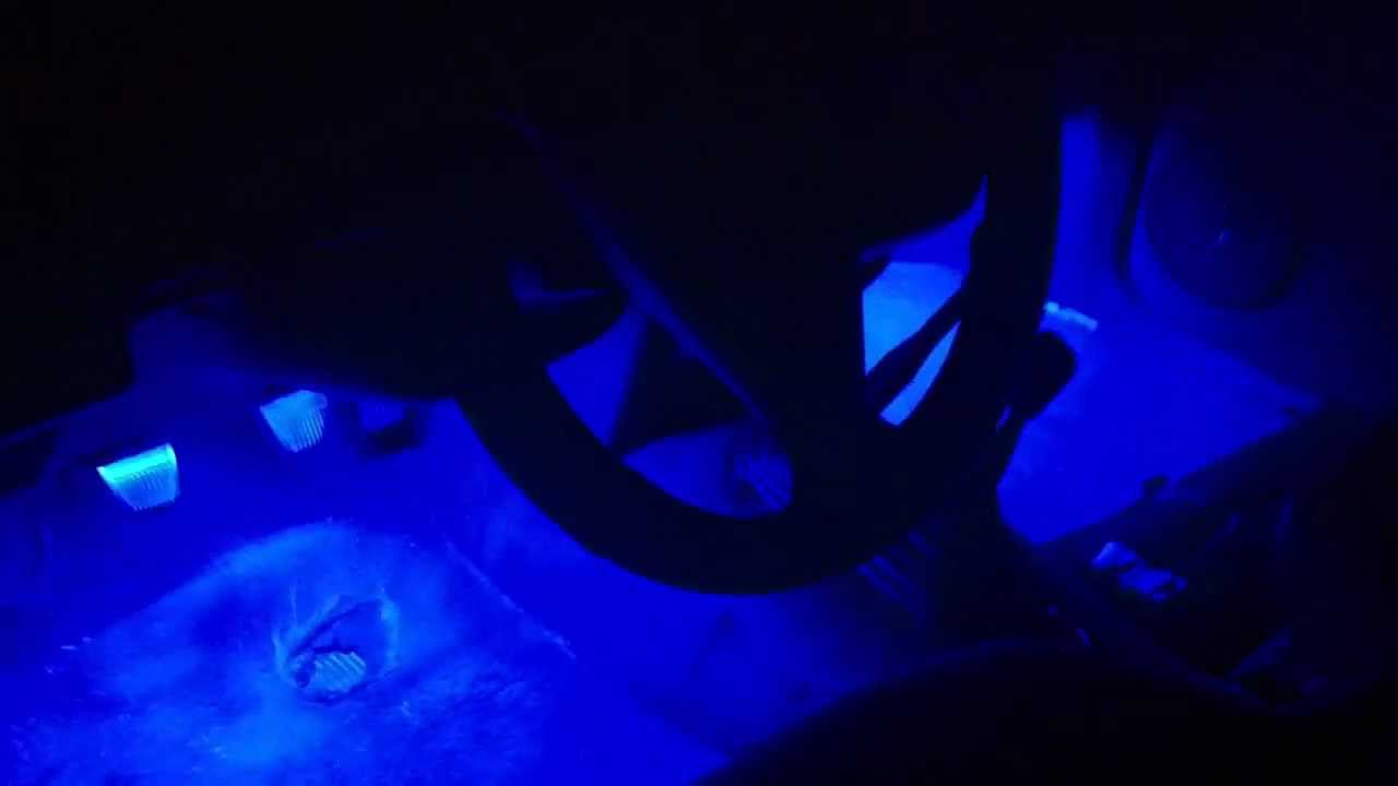 LED Under Dash Glow (Blue) - YouTube