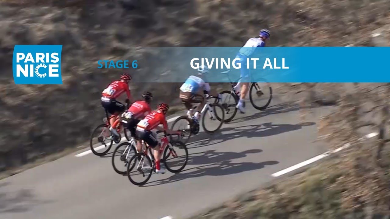 Paris-Nice 2020 - Stage 6 - Giving it all - YouTube