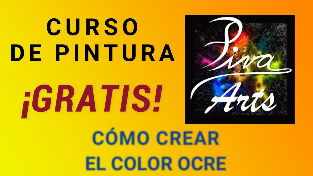 CÓMO CREAR EL COLOR OCRE - YouTube