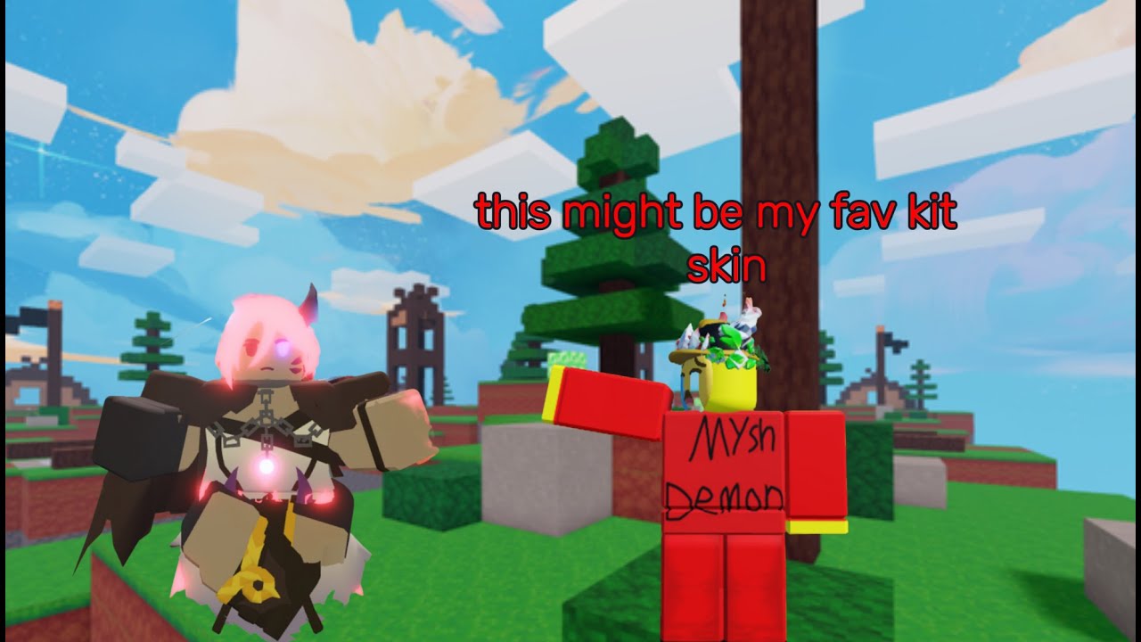 reviewing the RGB kaida kit skin #bedwars #roblox - YouTube