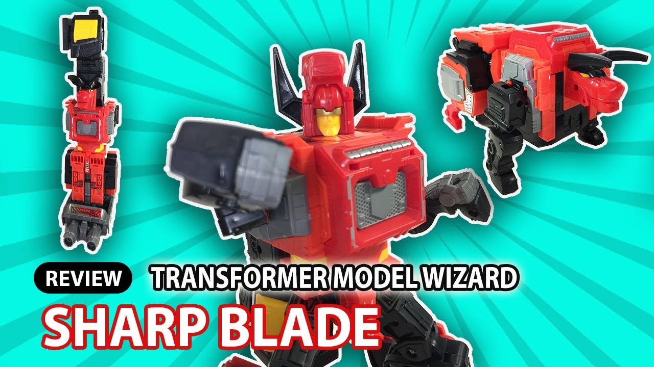 Transformer Sharp Blade aka Tantrum Review_Model Wizard WeiJang - YouTube