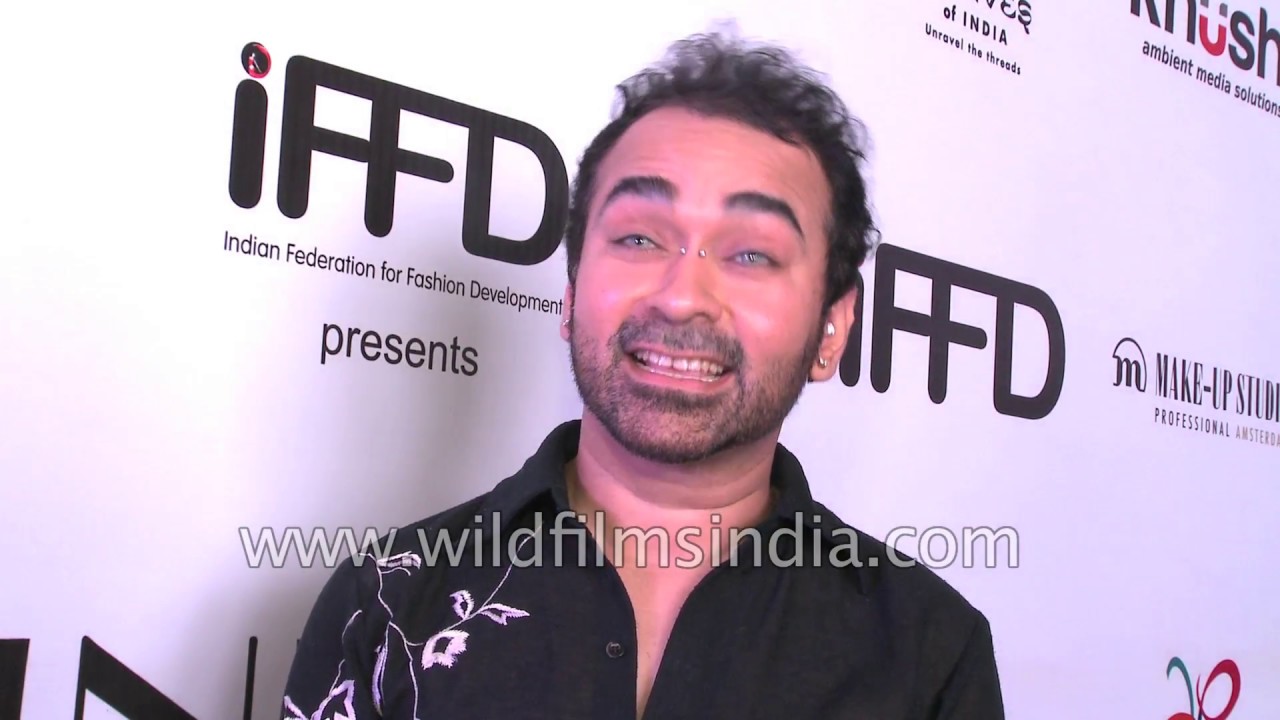 Amit Talwar, Indian fashion designer speaks about the fashion show ...