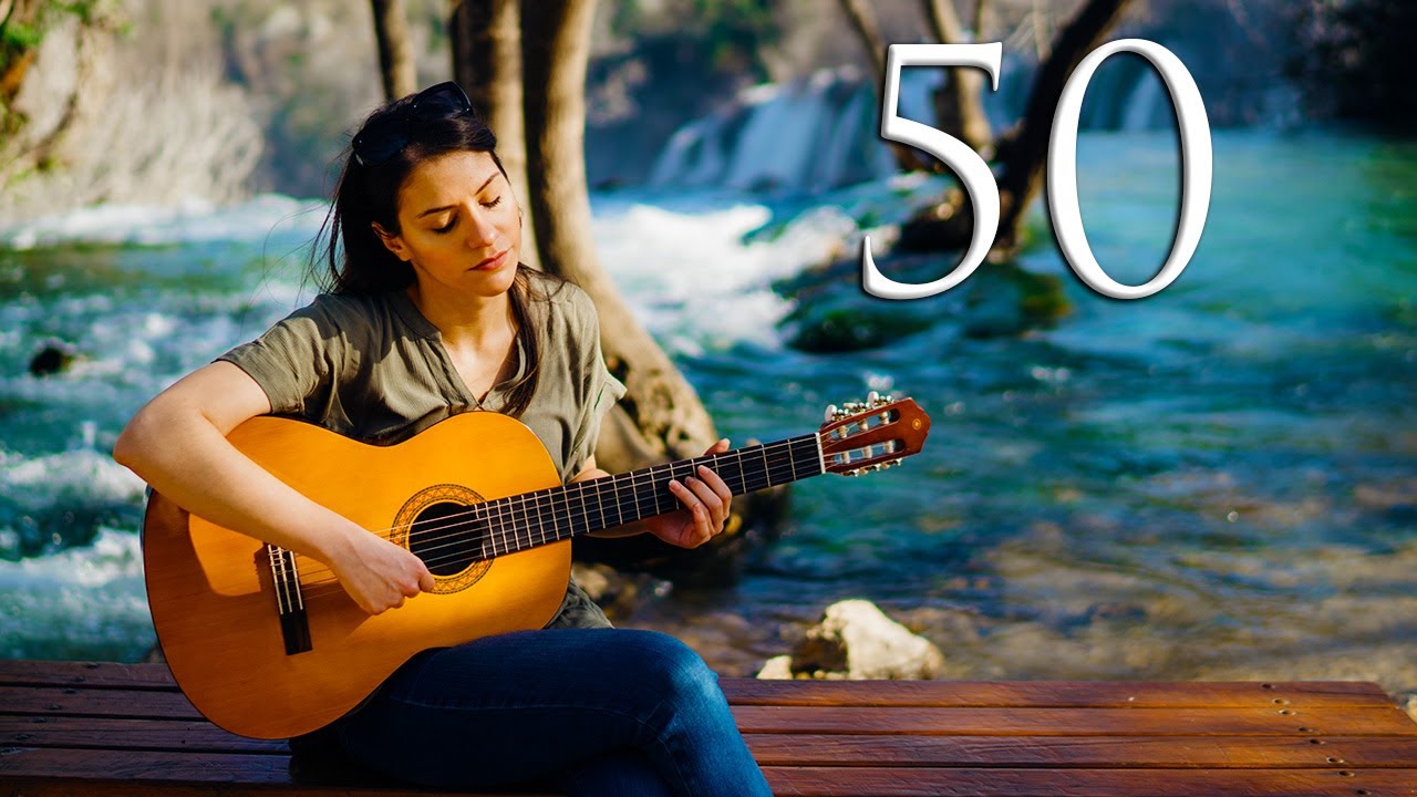 50 Beautiful Hymns of Crosby, Wesley and Watts 🎶 Heavenly Guitar Music ...