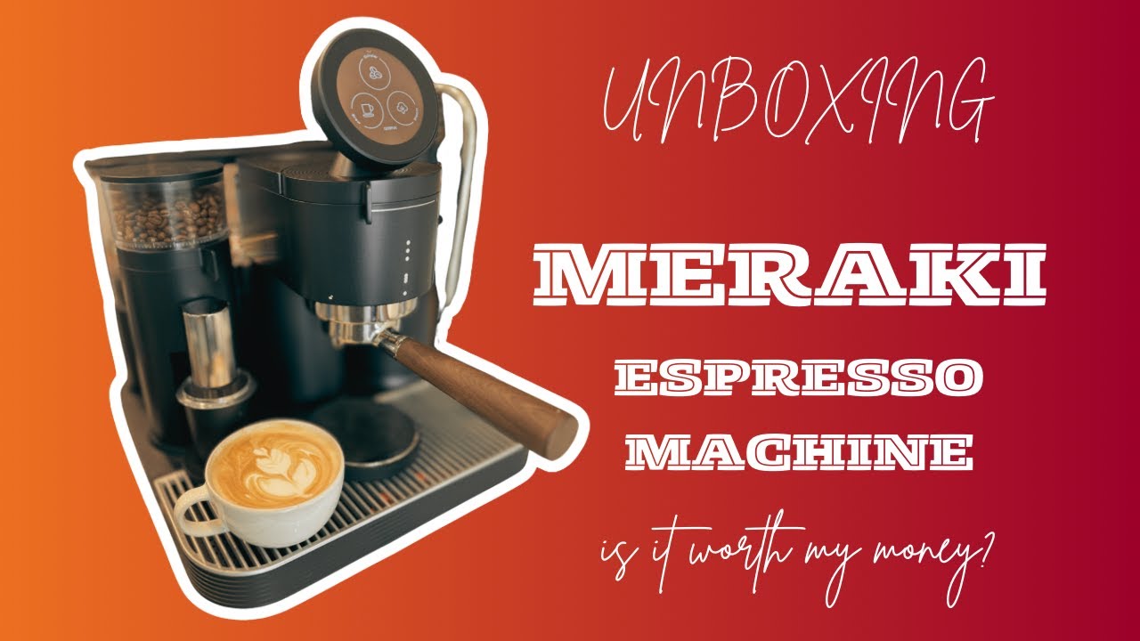 Unboxing my New Espresso Machine - Meraki - YouTube