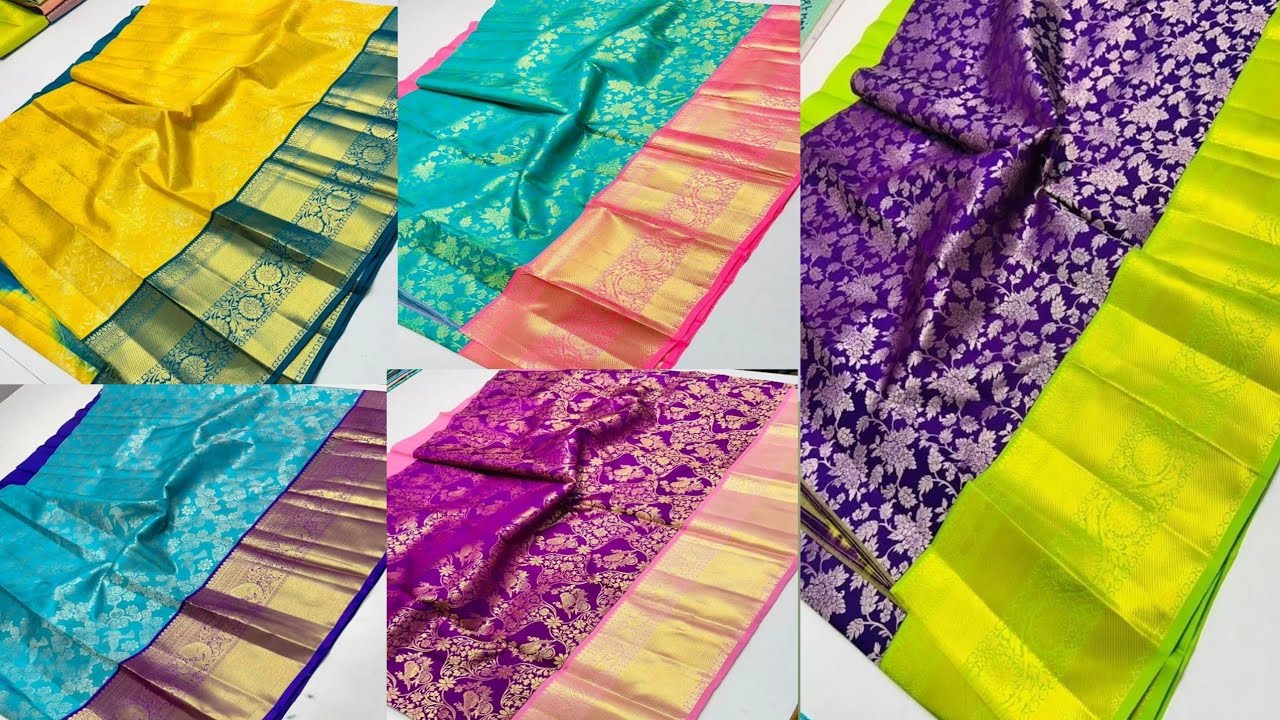 pure kachipurm pattu cheeralu collections latest models sarees bridal ...