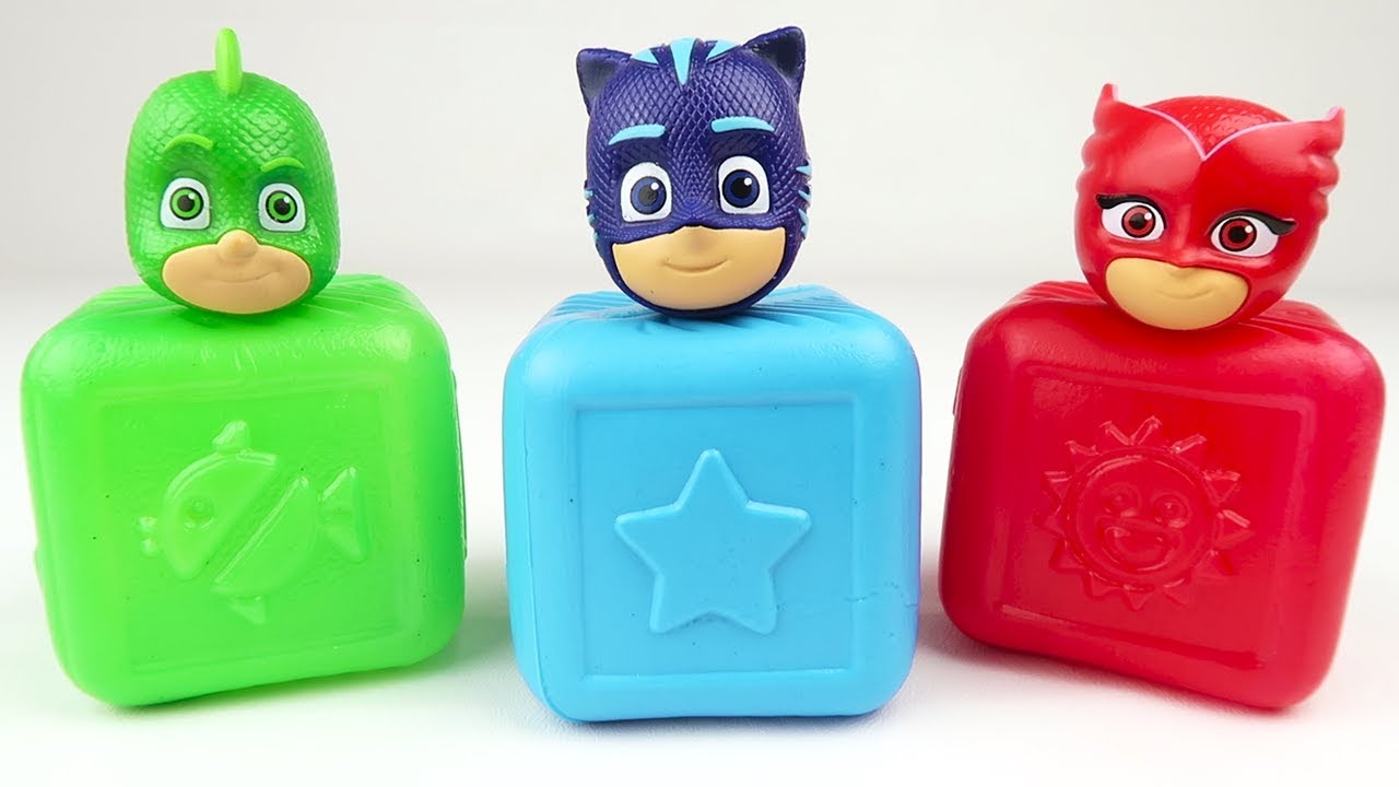 PJ Masks Learn Colors 😁 - YouTube